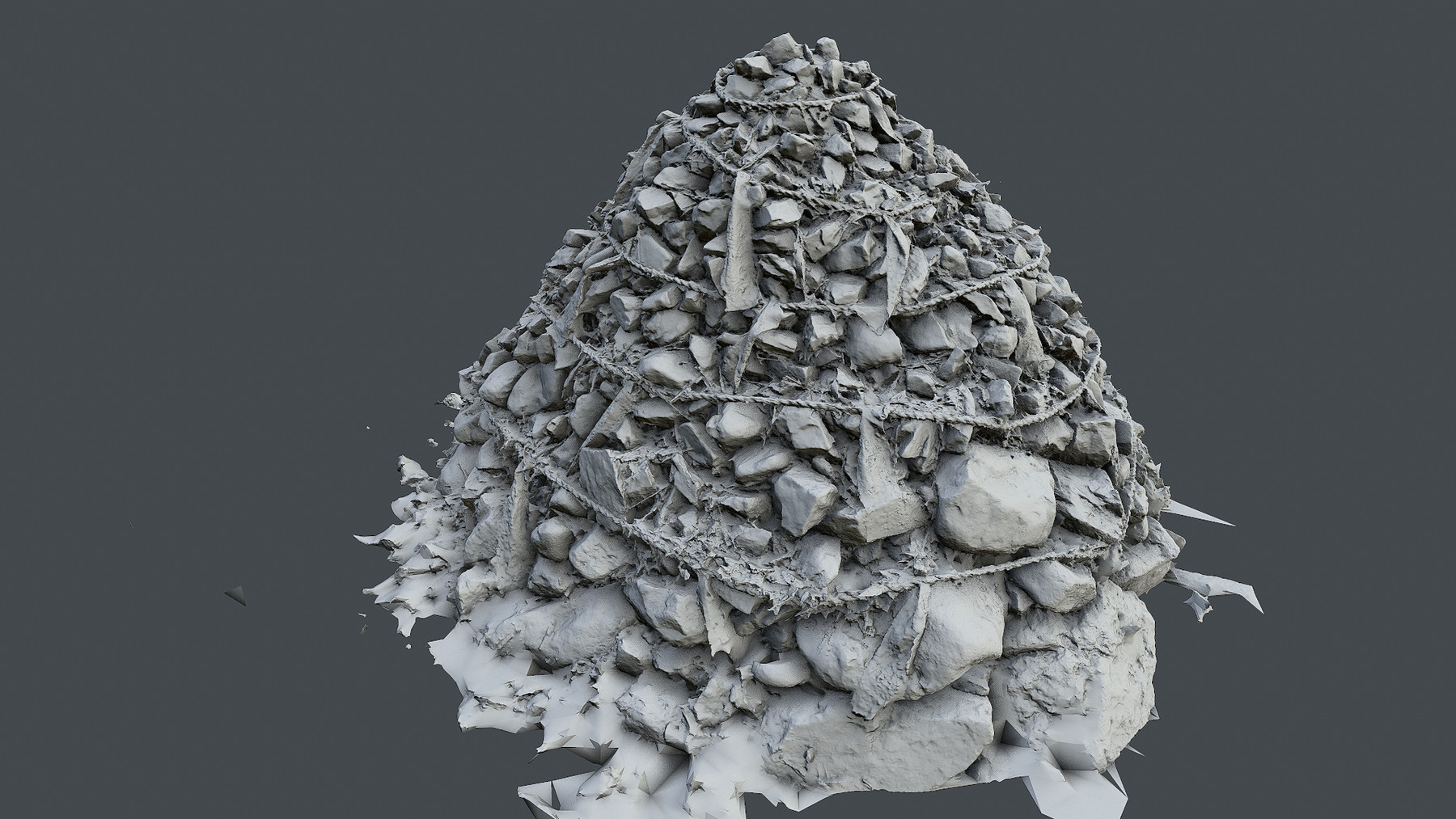 ArtStation - Photoscan_Rock_0002_only HighPoly Mesh (16K Texture ...