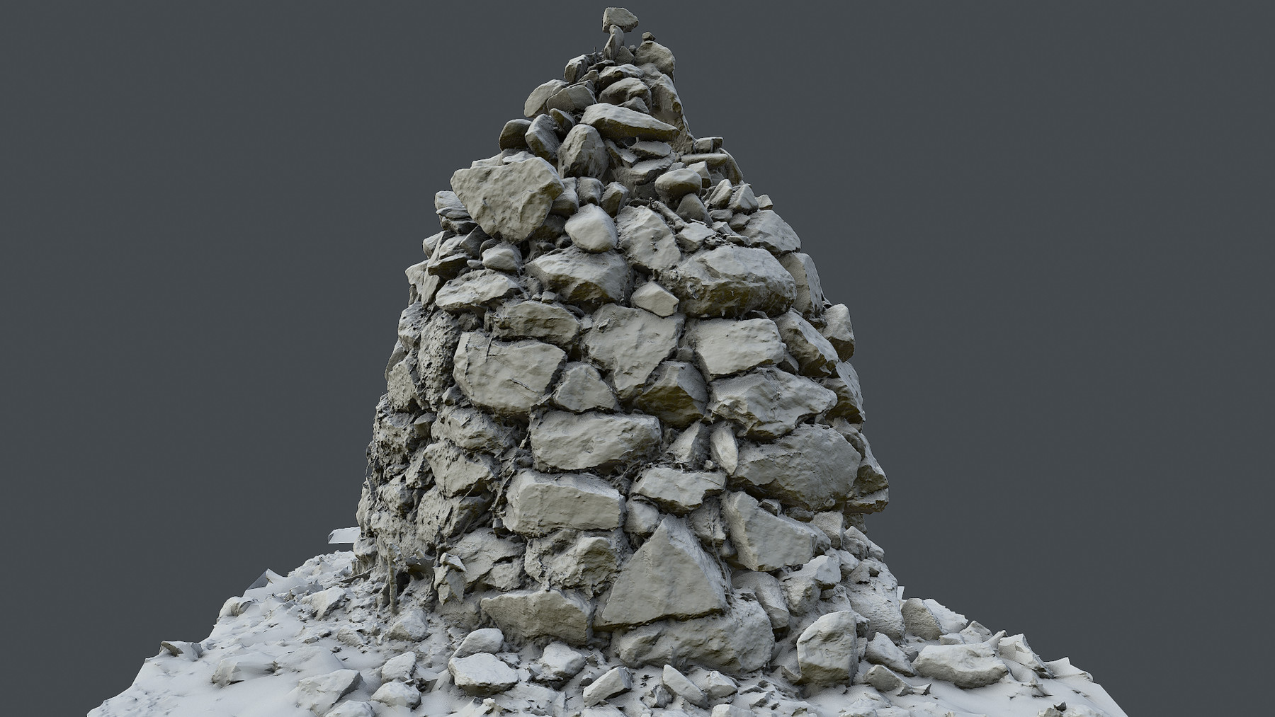 ArtStation - Photoscan_Rock_0003_only HighPoly Mesh (16K Texture ...