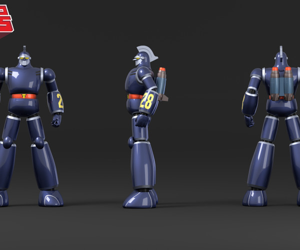 ArtStation - 鉄人28号 - Tetsujin 28-go - IronMan 28 | Resources