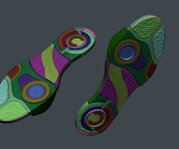 ArtStation - shoe insole 2 | Game Assets