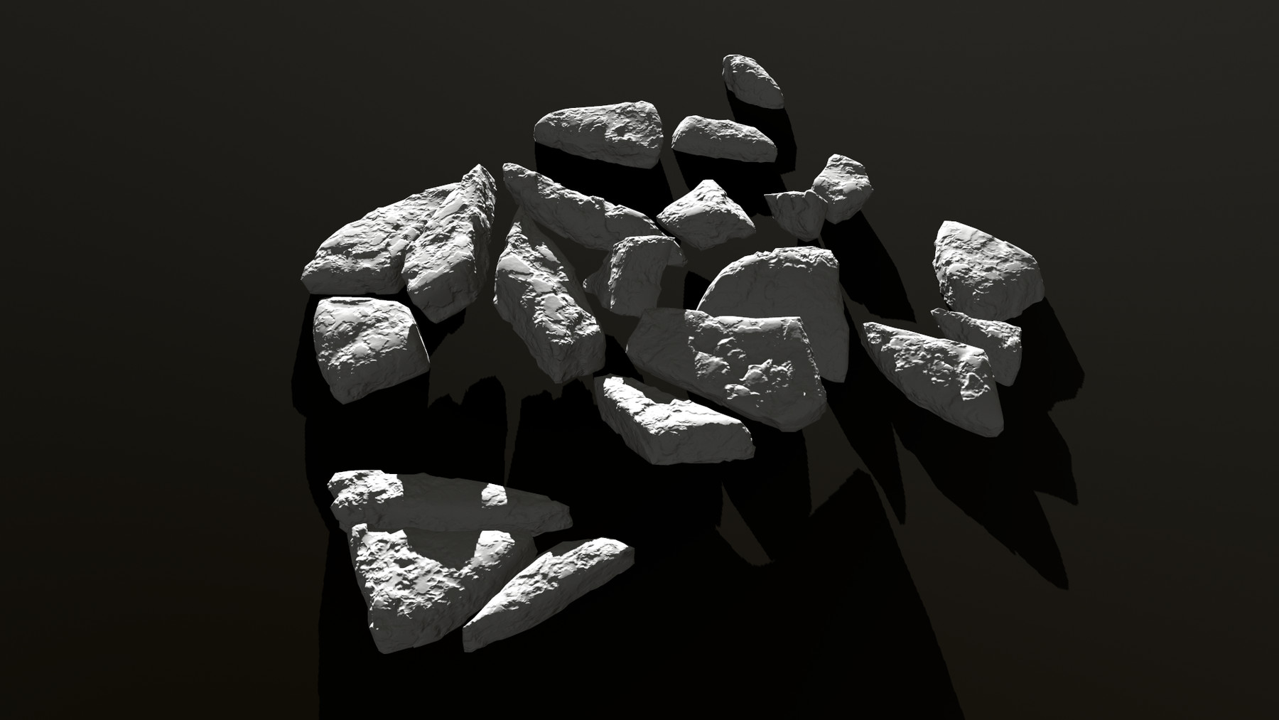 ArtStation - Rocks for render ( 30 models bundle and a little bit more ...