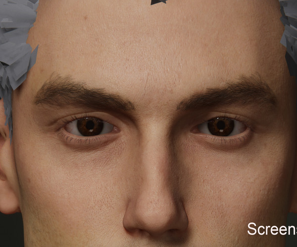 ArtStation - Male basemesh man Anatomy base man human average Caucasus ...