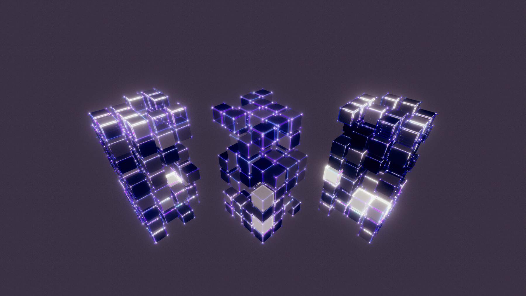 ArtStation - Cyber Effects - Voxels | Game Assets