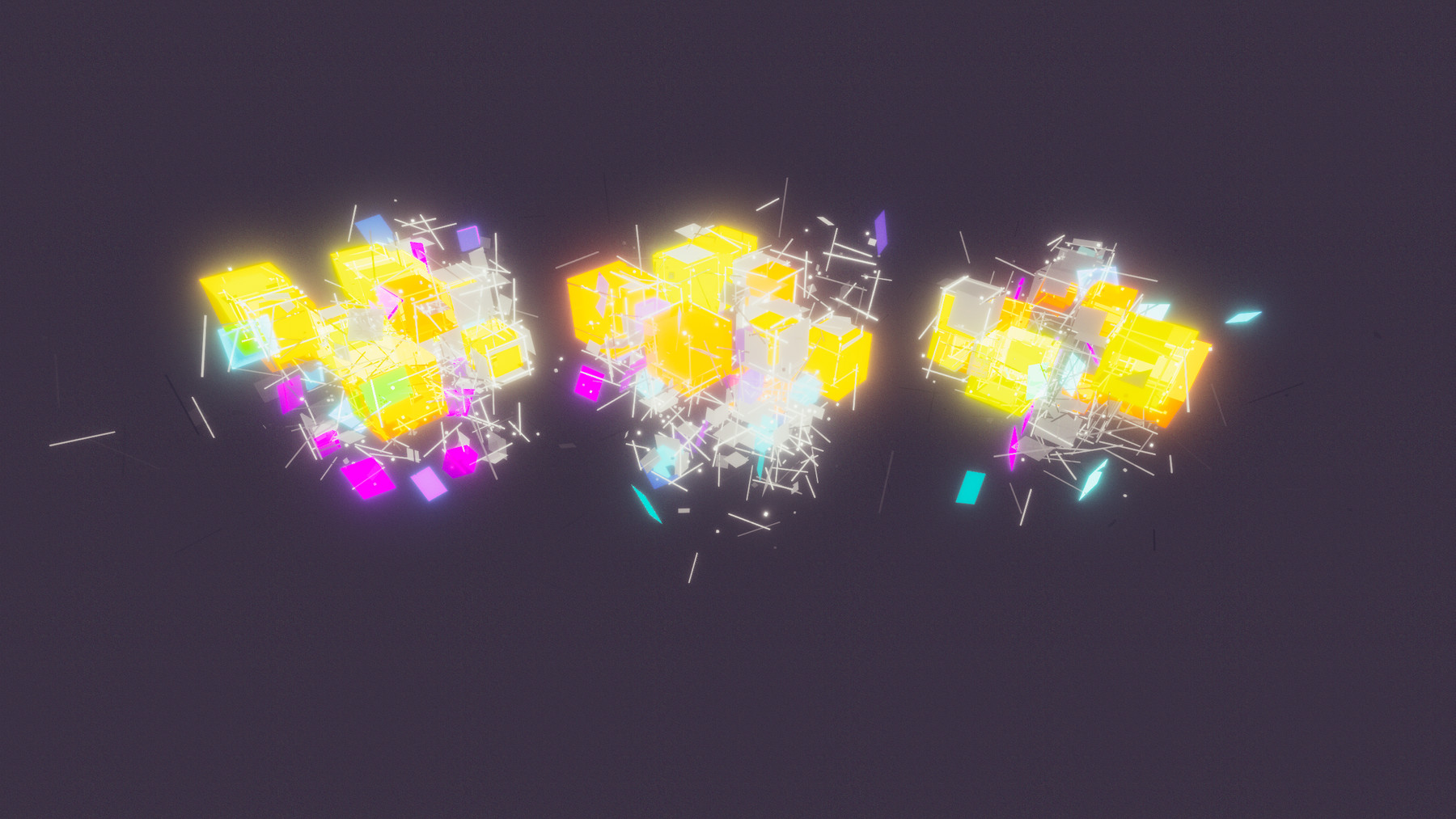 ArtStation - Cyber Effects - Voxels | Game Assets