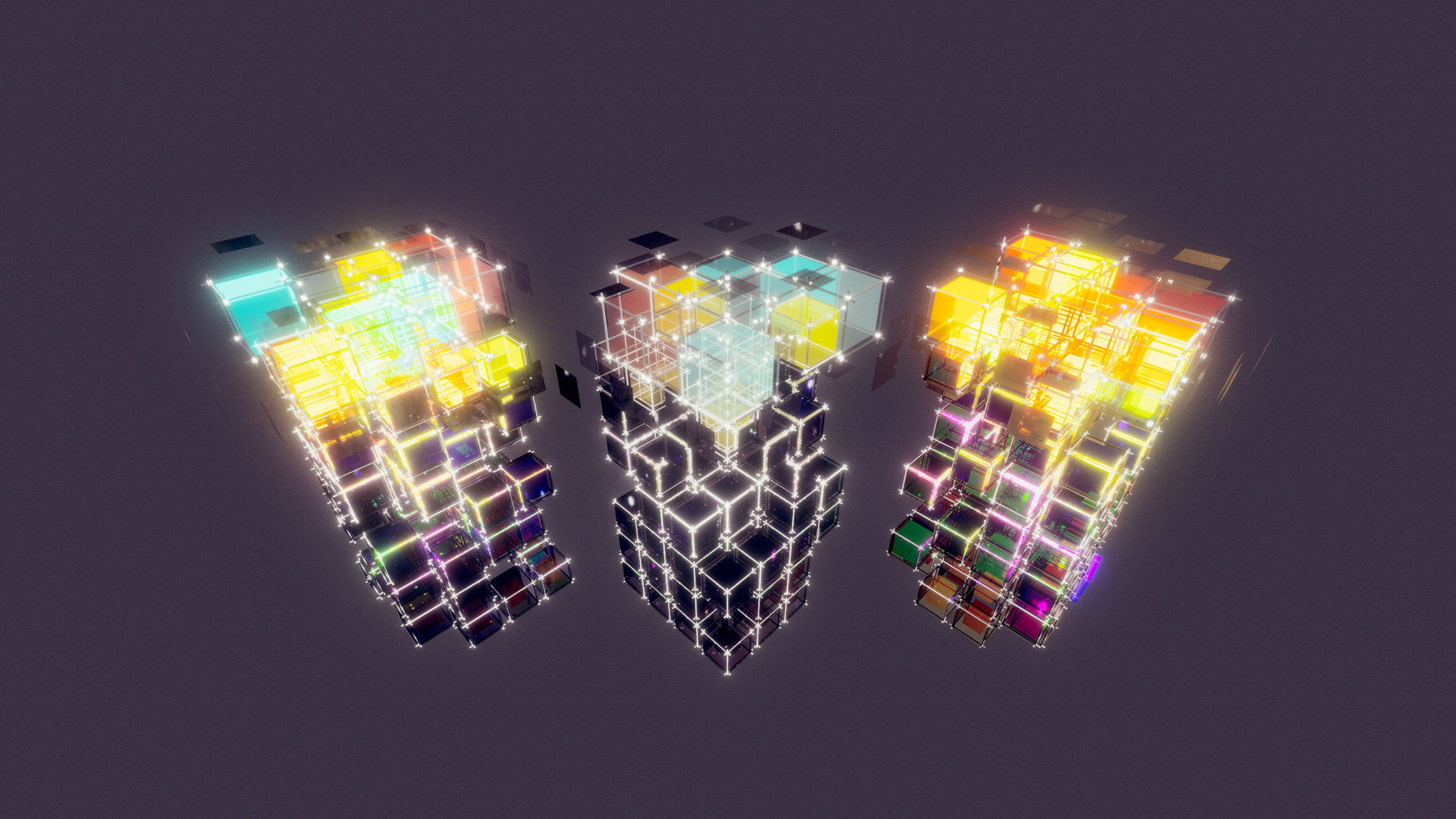 ArtStation - Cyber Effects - Voxels | Game Assets