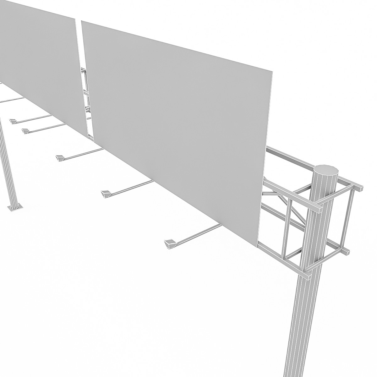 ArtStation - 3D Traffic Sign Model 04 | Resources
