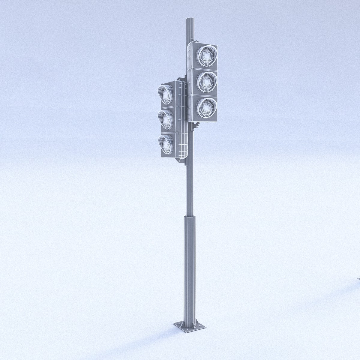 ArtStation - Traffic Lamp | Game Assets