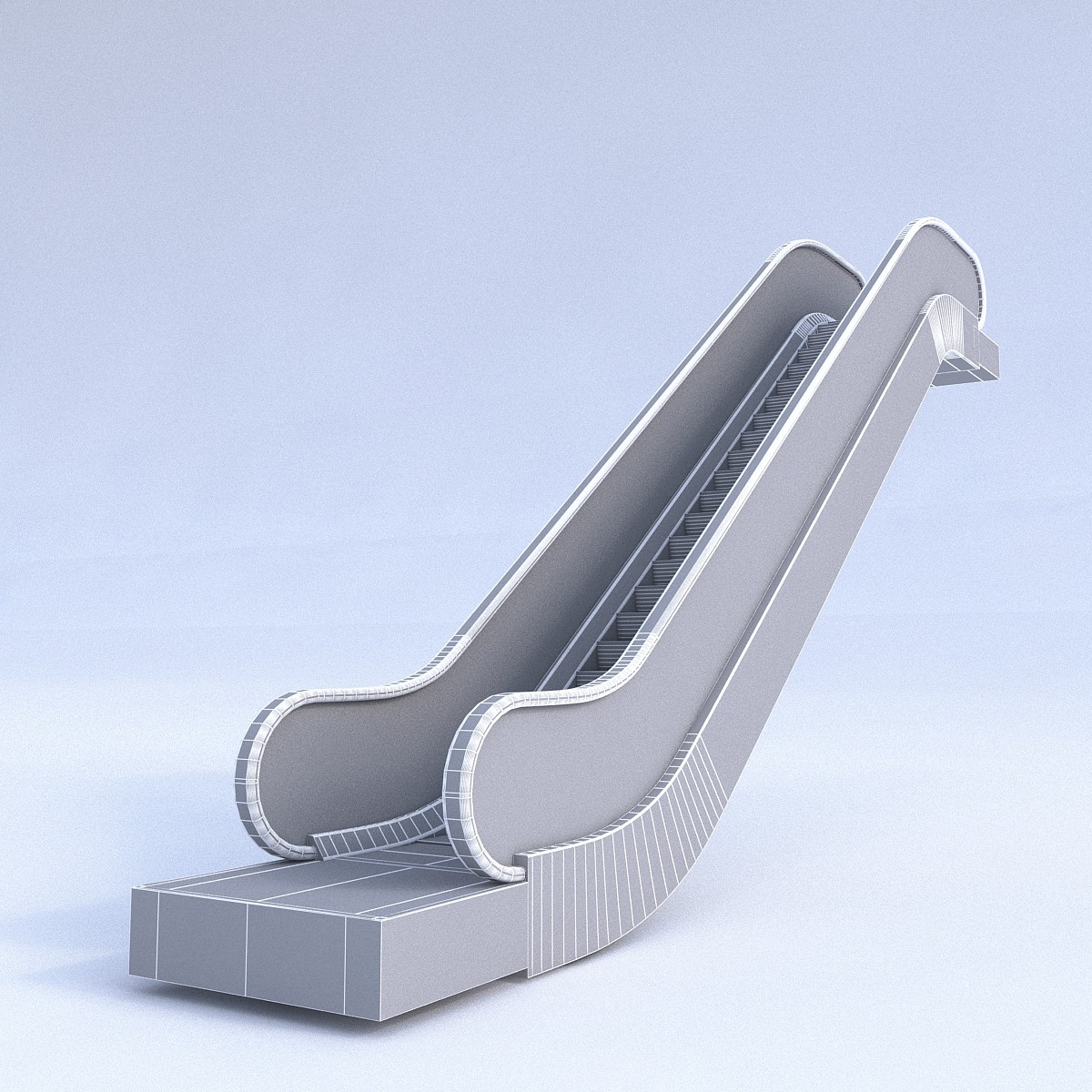 ArtStation - 3D Escalator | Game Assets