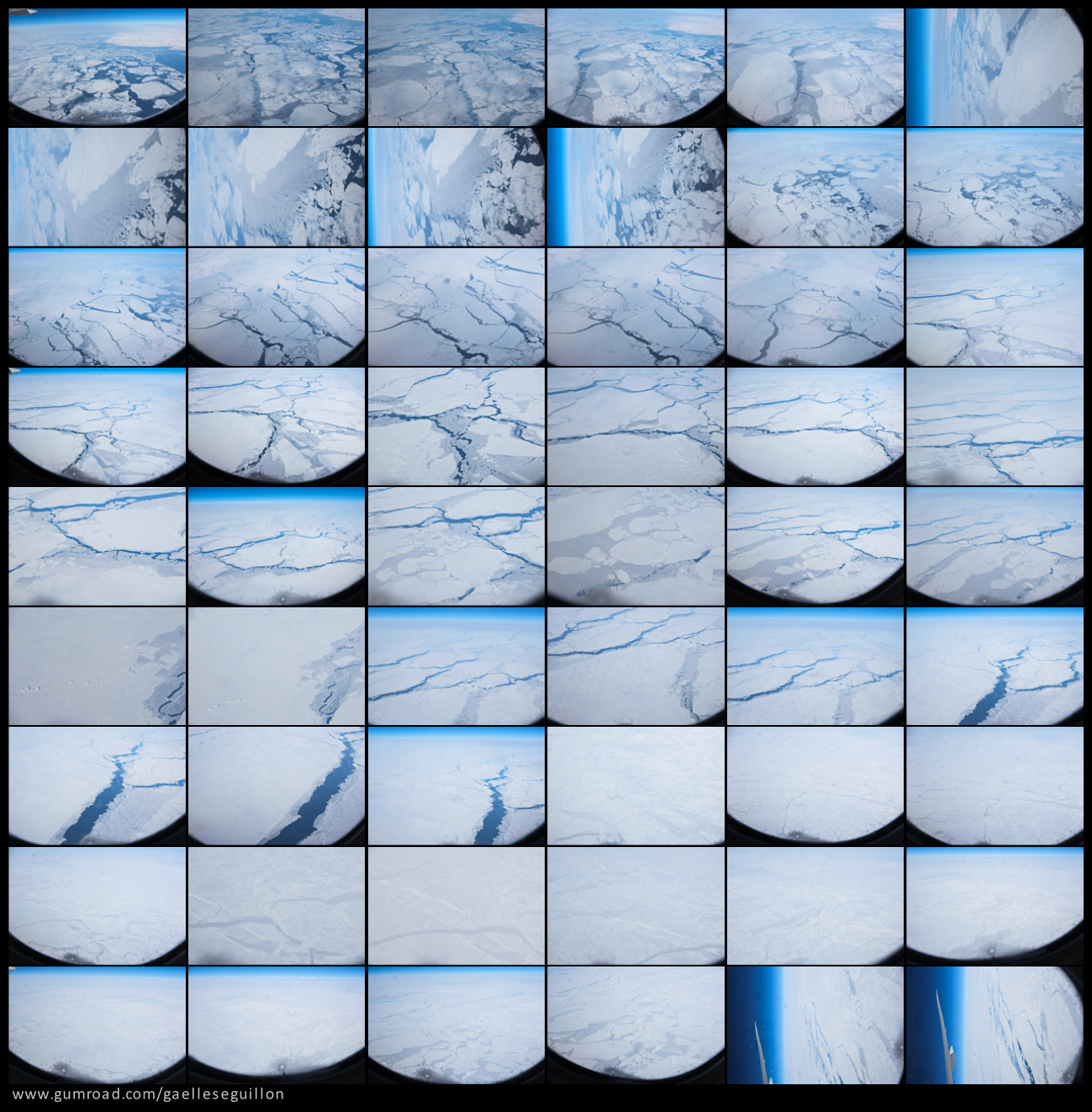 Gaëlle Seguillon - AERIAL BROKEN ICE PACK