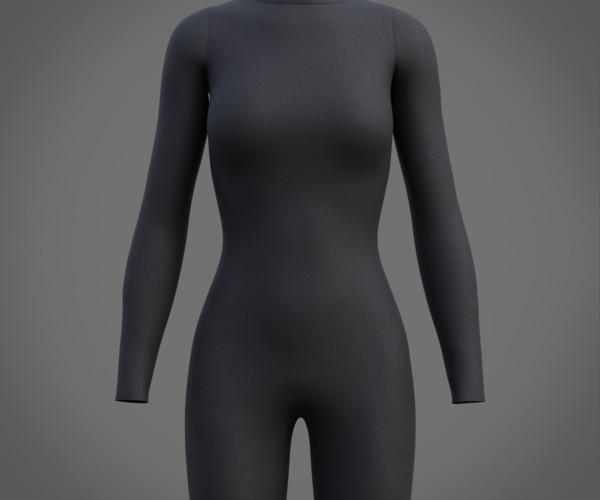 ArtStation - Female full bodysuit 3d model | Resources
