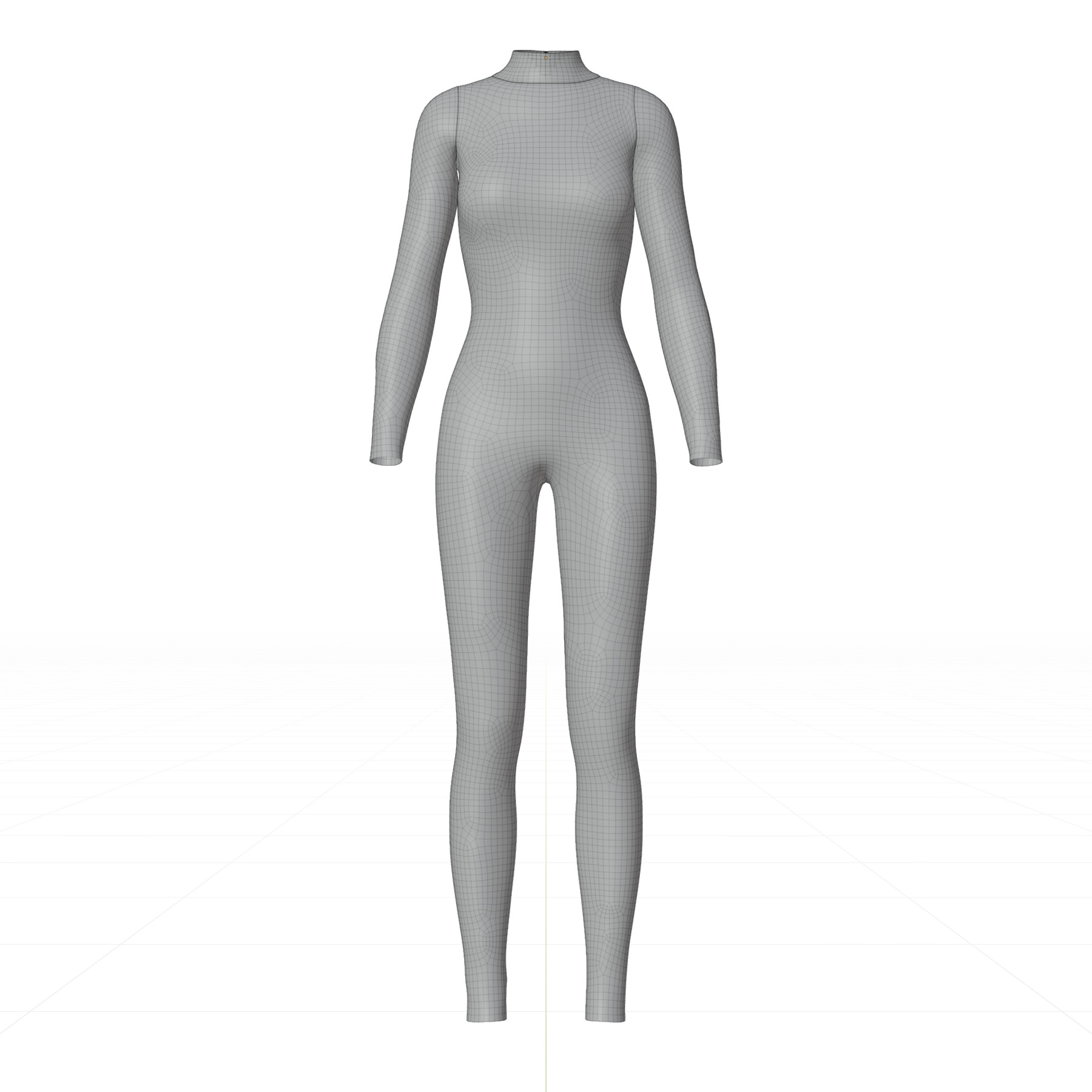 ArtStation - Female full bodysuit 3d model | Resources