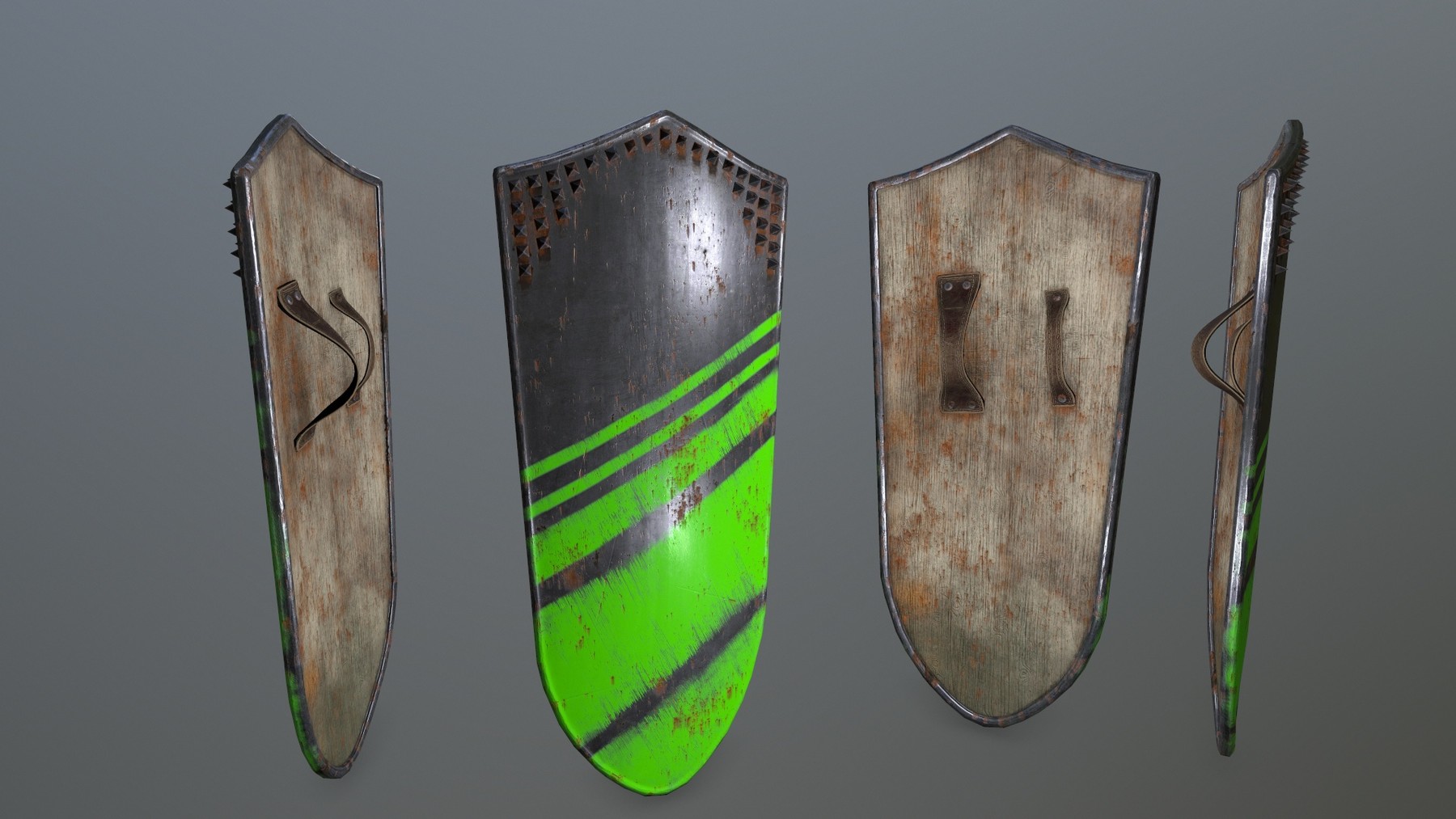 ArtStation - shield set | Game Assets