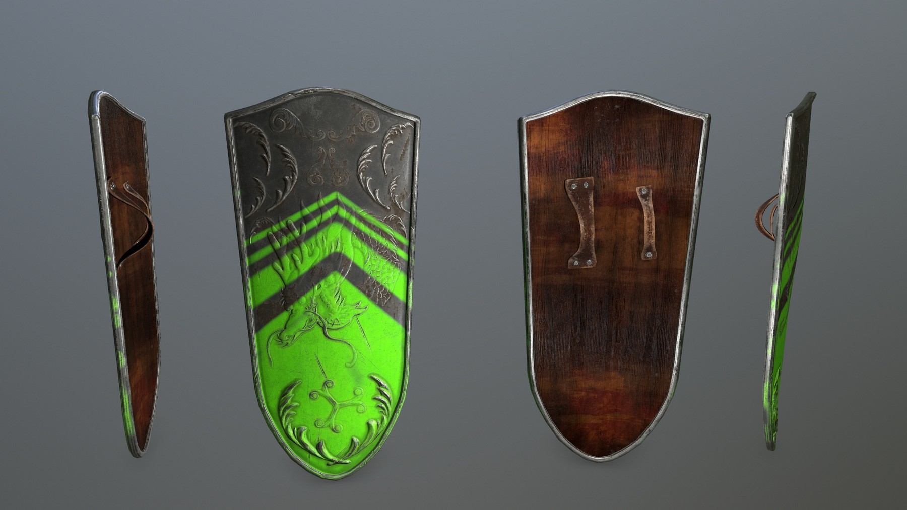 ArtStation - shield set | Game Assets