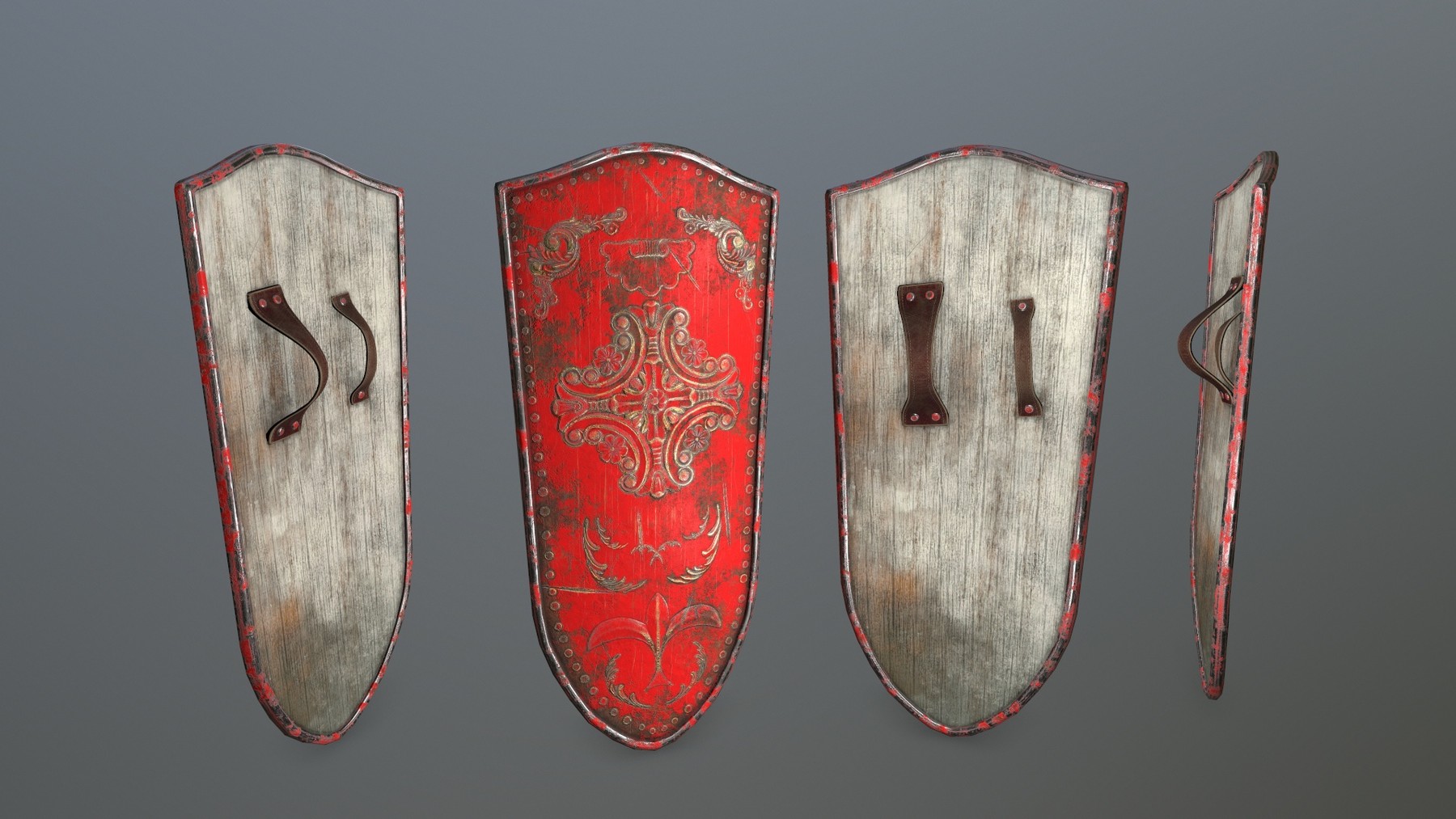 ArtStation - shield set | Game Assets