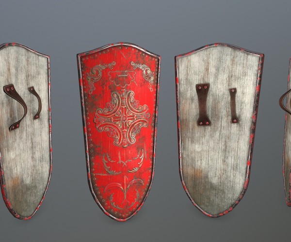 ArtStation - shield set | Game Assets
