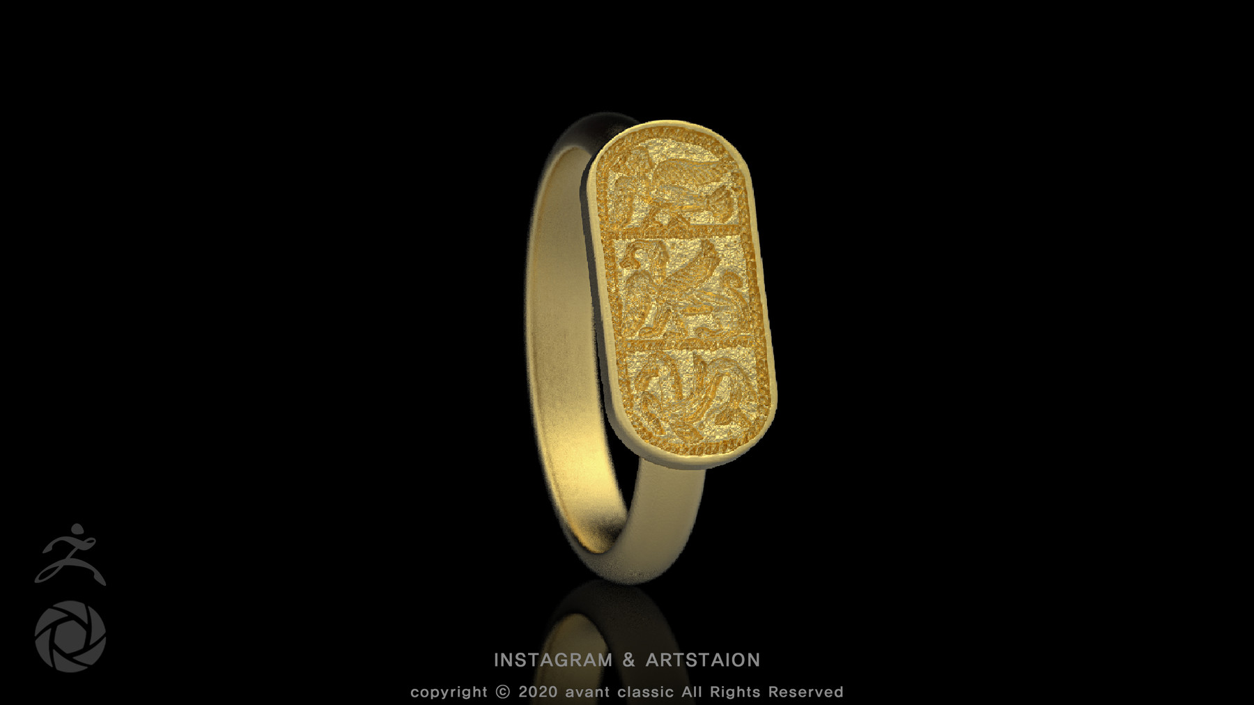 AVANT CLASSIC - Ancient Greek Ring