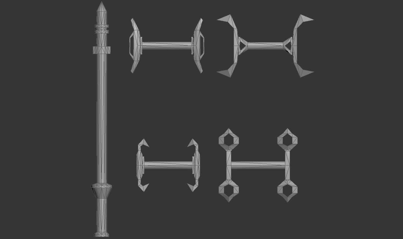 ArtStation - Medieval Sword Pack - Modular Weapons | Resources