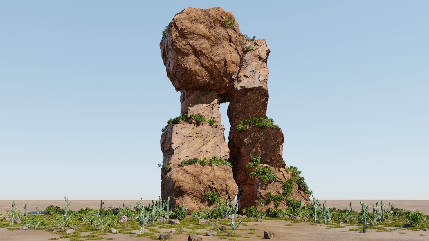 ArtStation - Desert rocks stock in Blender | Resources