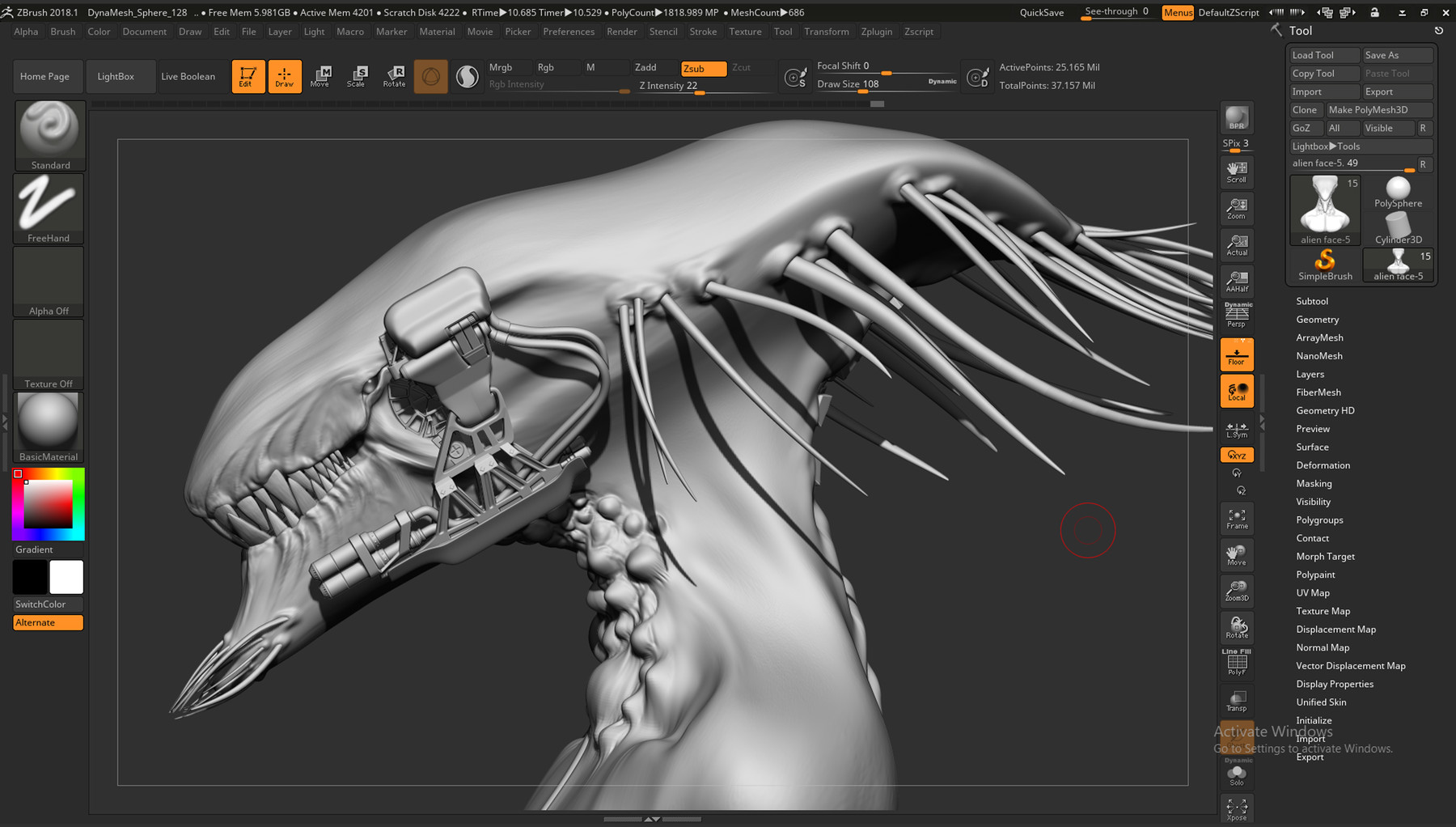 ArtStation - Creature covenant (3D model) | Resources