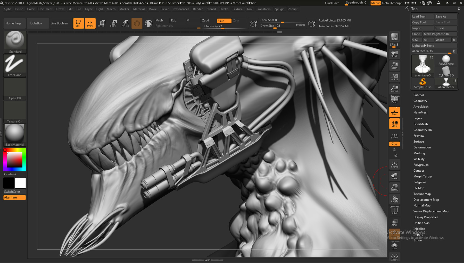 ArtStation - Creature covenant (3D model) | Resources