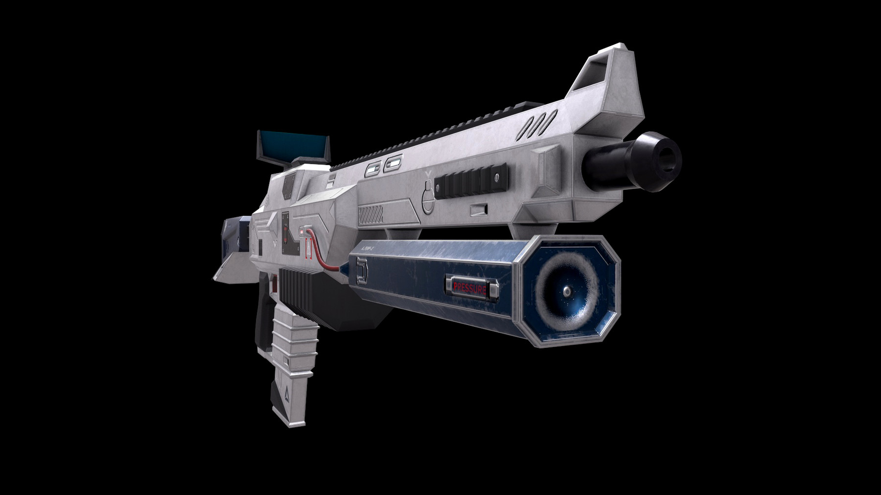 ArtStation - Sci-fi Rifle (Magazine, Bullets, Triger, Eject Button ...