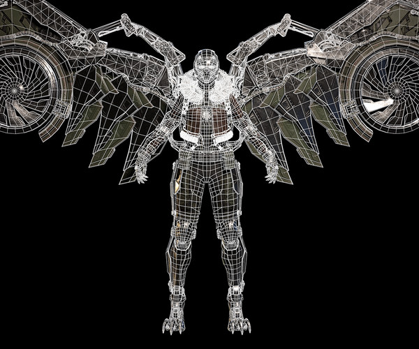 ArtStation - Vulture. Ver_Female | Game Assets