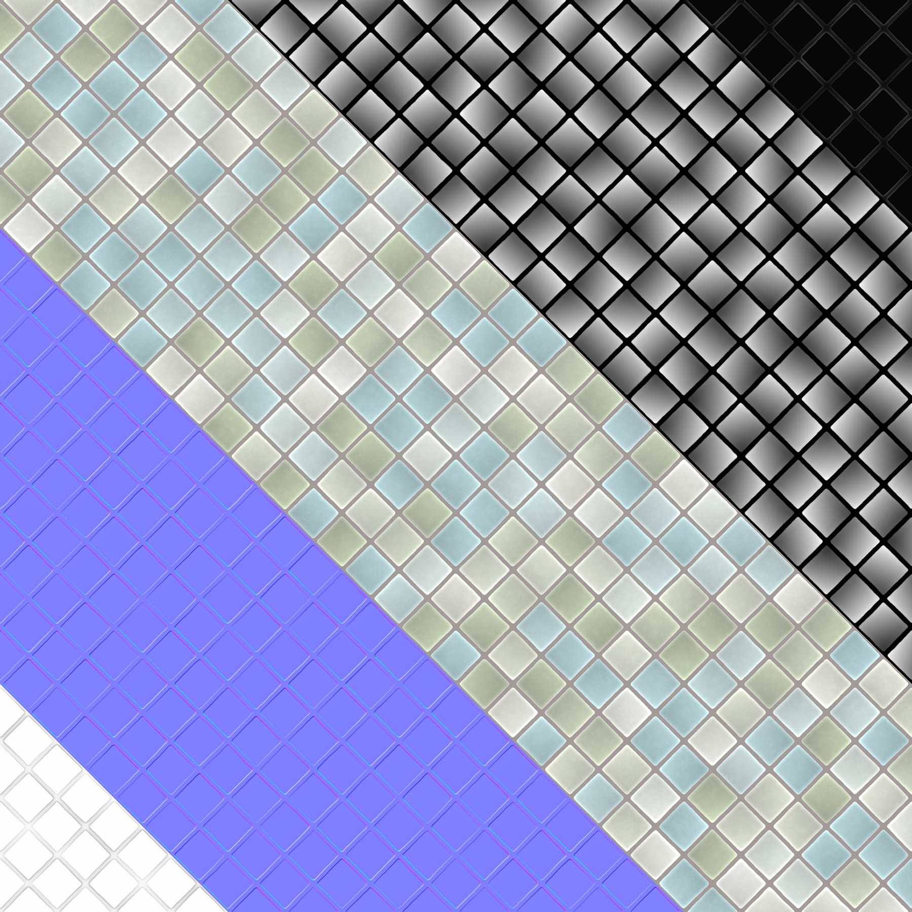 ArtStation - Procedural Ceramic Tiles | Game Assets