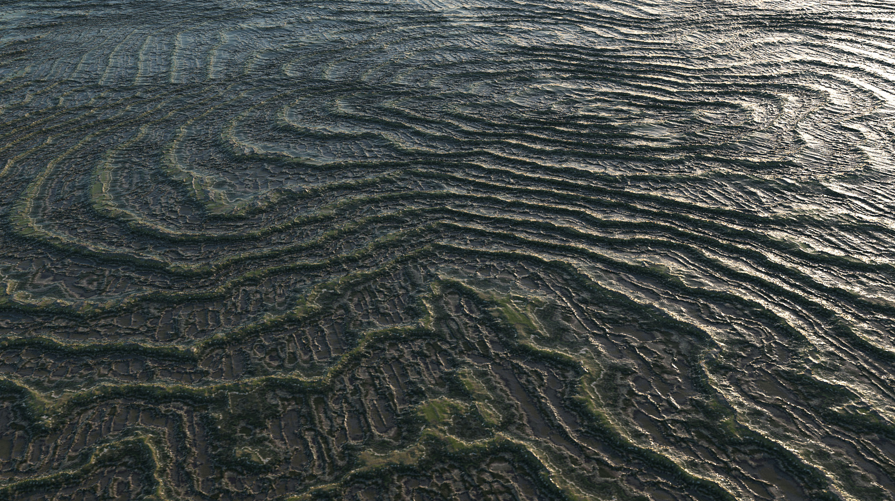 ArtStation - Height/Displacement map pack II Alien Environment | Game ...