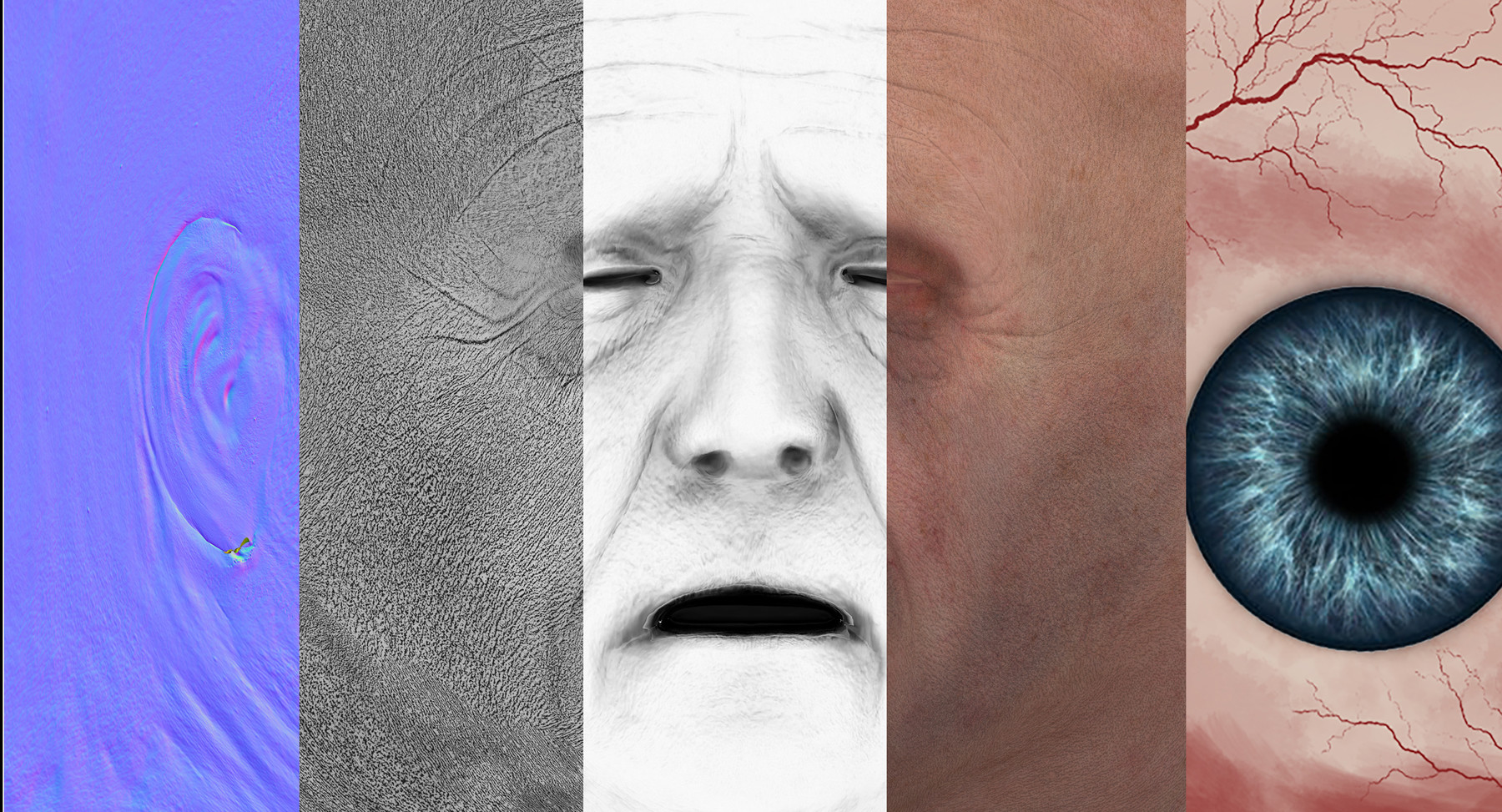 ArtStation - High Detailed MaleFace for Game | Game Assets