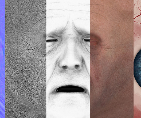 ArtStation - High Detailed MaleFace for Game | Game Assets