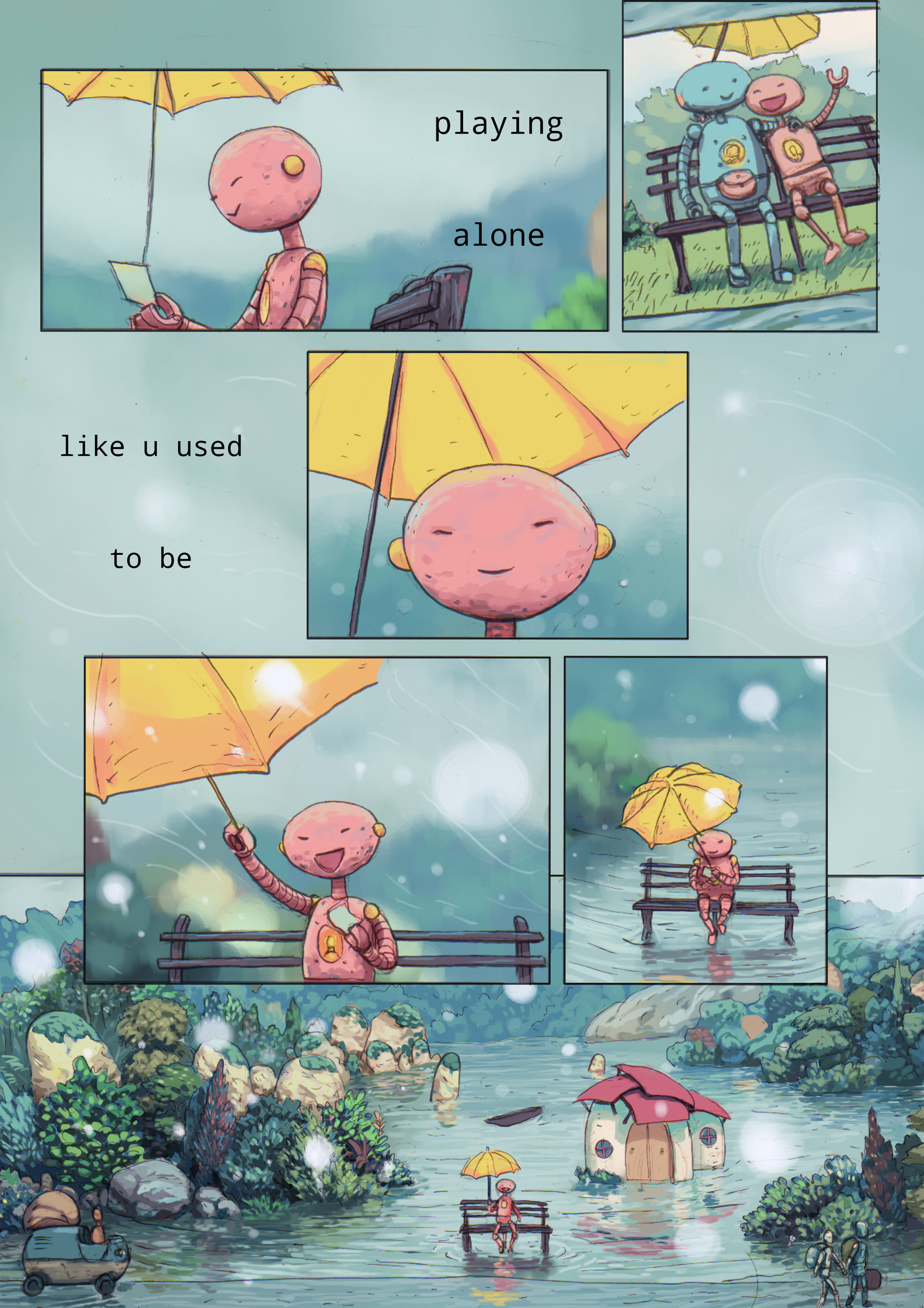 ArtStation - 4 Love Story. | Books & Comics