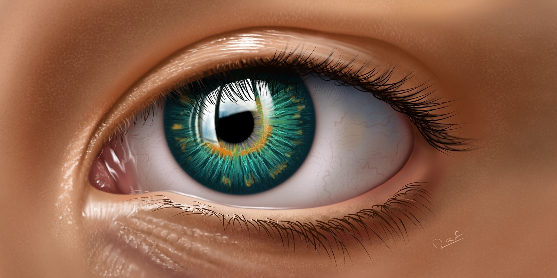 ArtStation - Green eye | Artworks