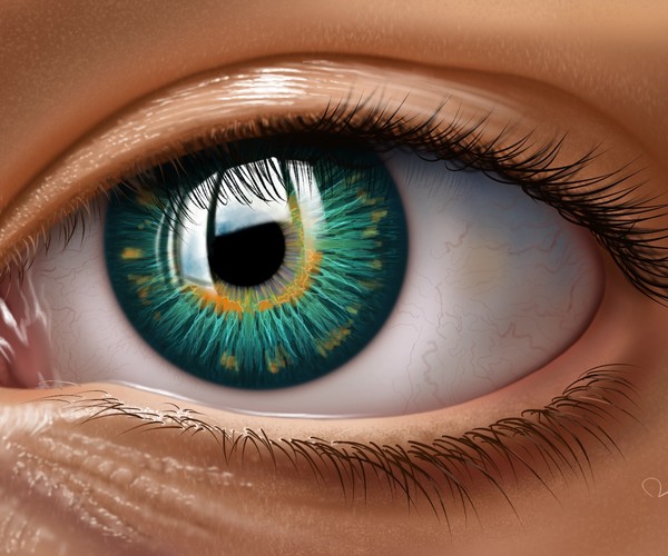 ArtStation - Green eye | Artworks