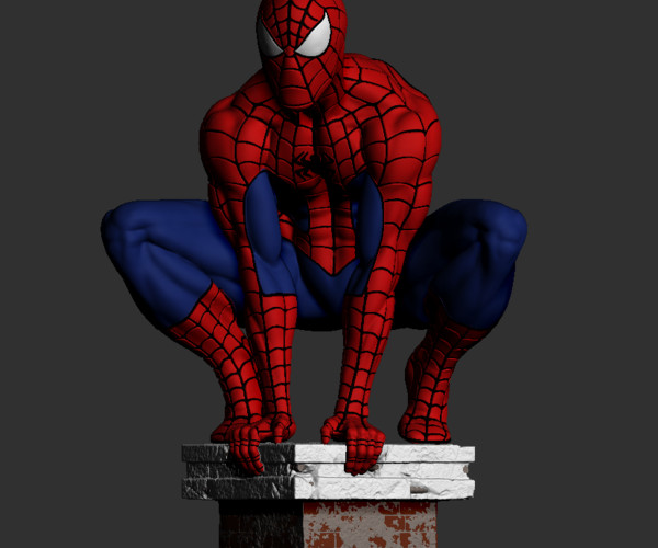 ArtStation - Spiderman-Pose | Resources