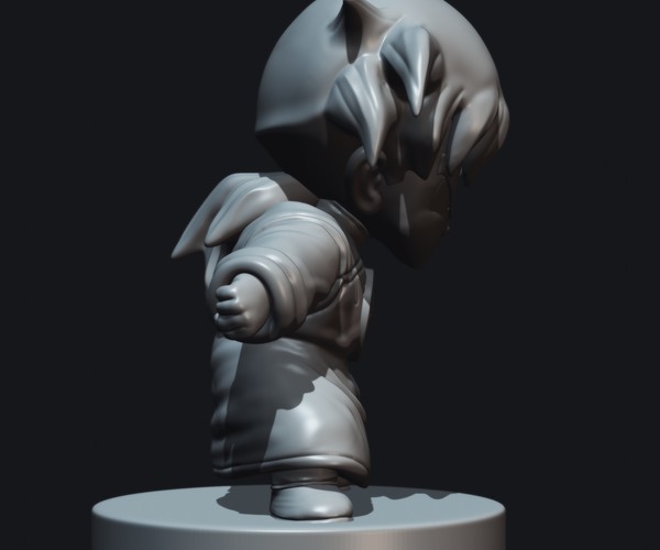 ArtStation - Gohan kid DBZ STL | Resources