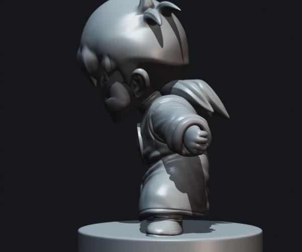 ArtStation - Gohan kid DBZ STL | Resources