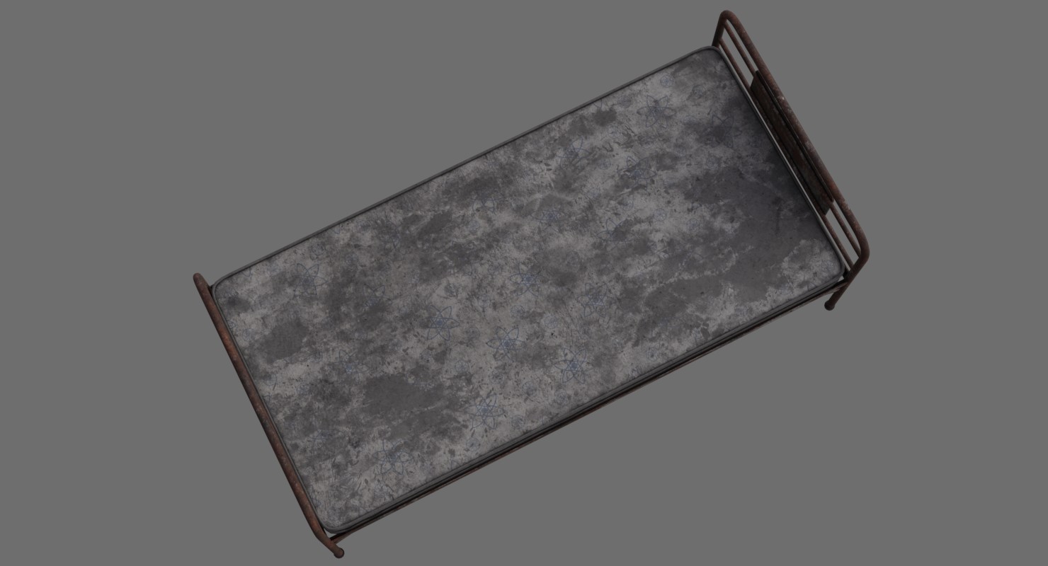 ArtStation - Bed 1C | Game Assets