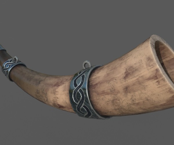 ArtStation - LowPoly Horn for FREE | Game Assets