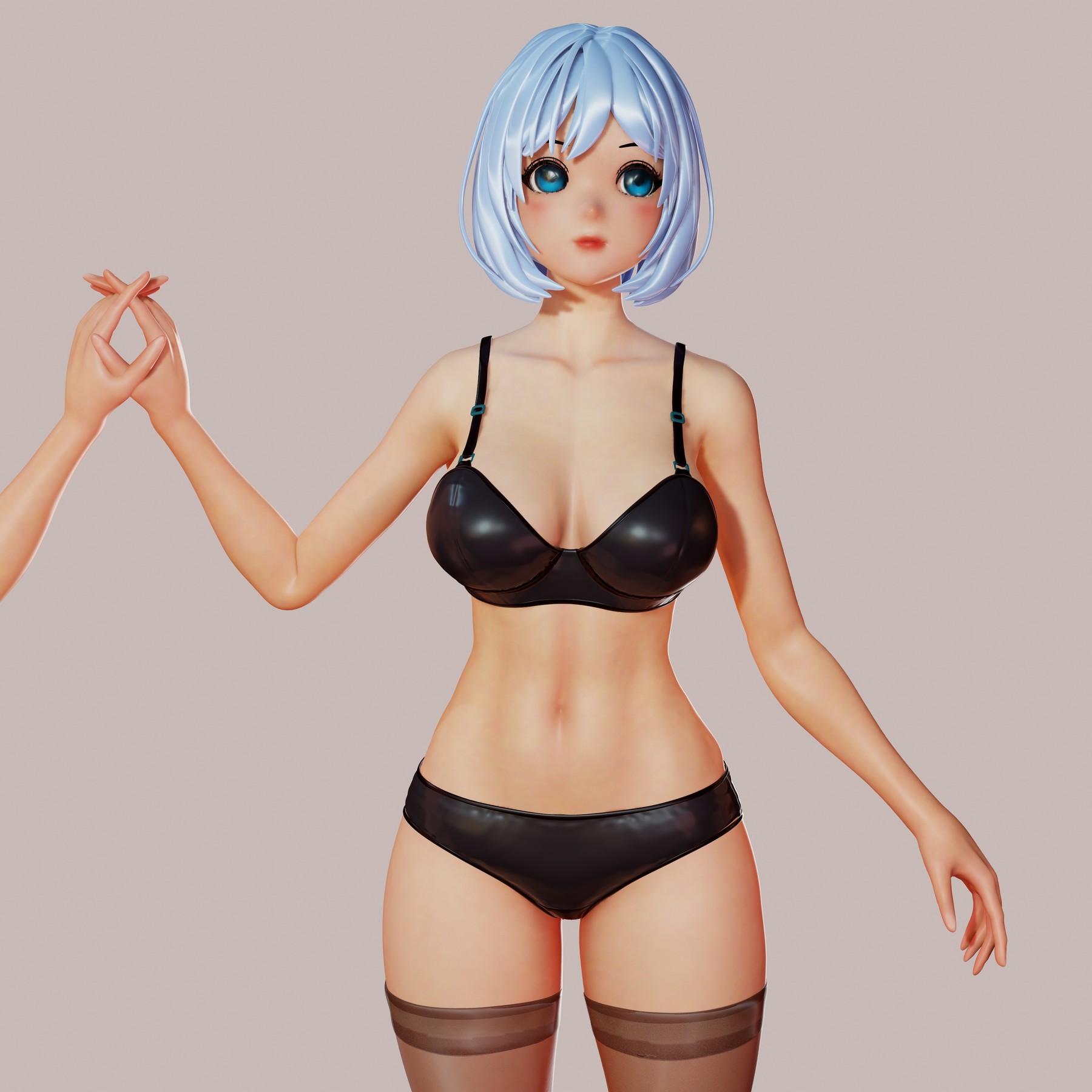ArtStation - character 01(nude) | Game Assets