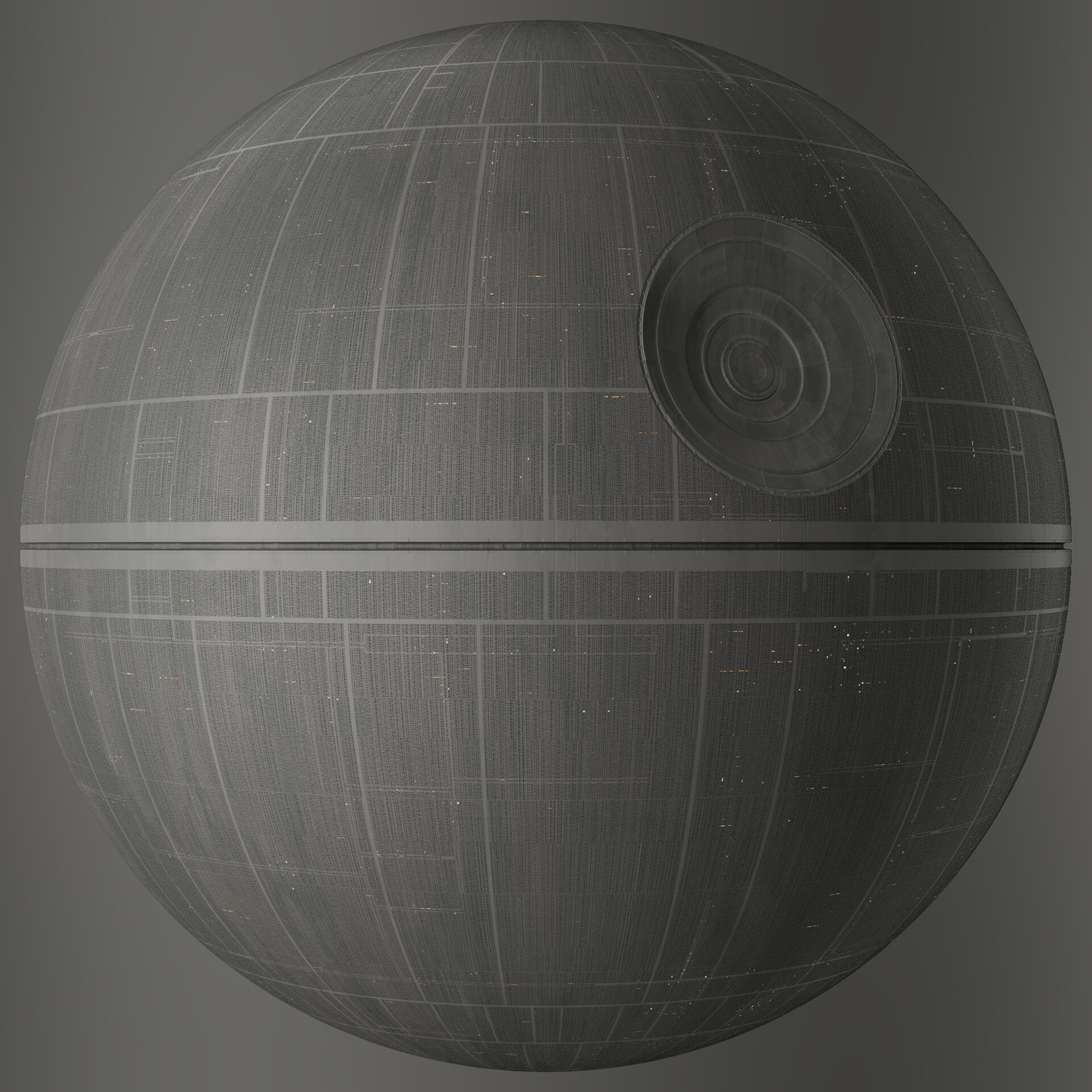 ArtStation - Procedural Death Star | Game Assets