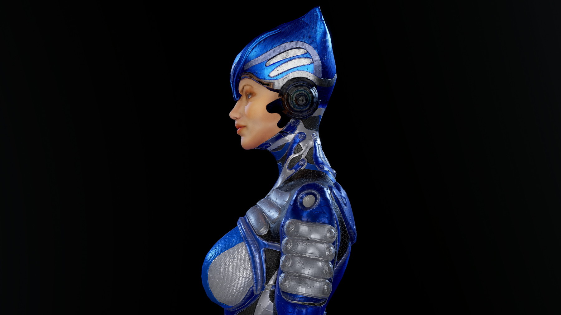 ArtStation - Low-poly model of the character Ghost Furry | Game Assets