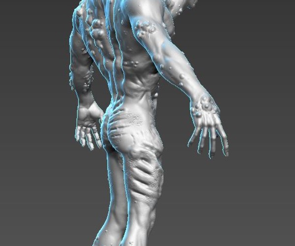 ArtStation - Zombie Mutant 2 | Game Assets