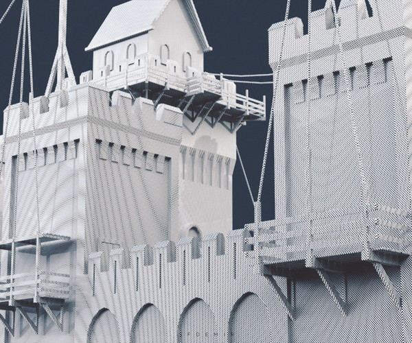 ArtStation - Rising Sun Castle | Resources