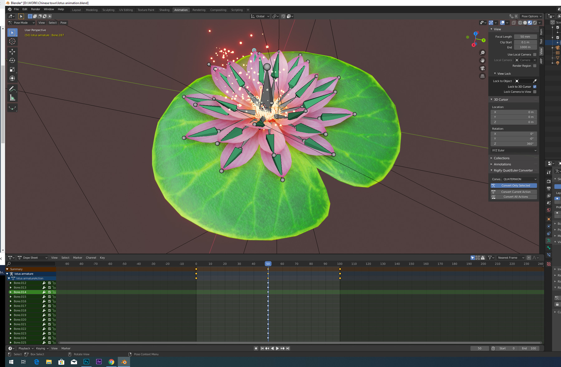 ArtStation - lotus | Game Assets