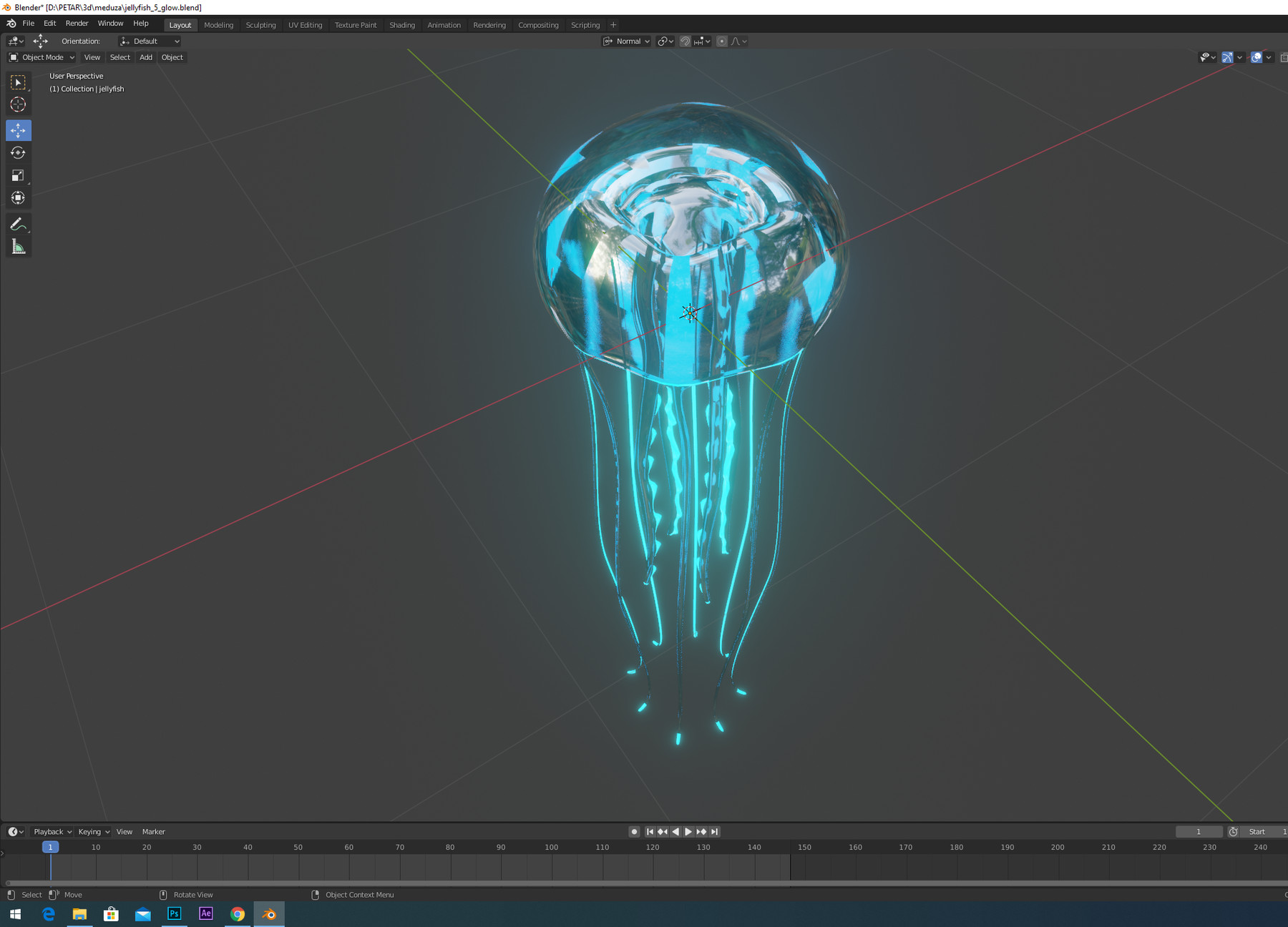 ArtStation - jellyfish | Game Assets