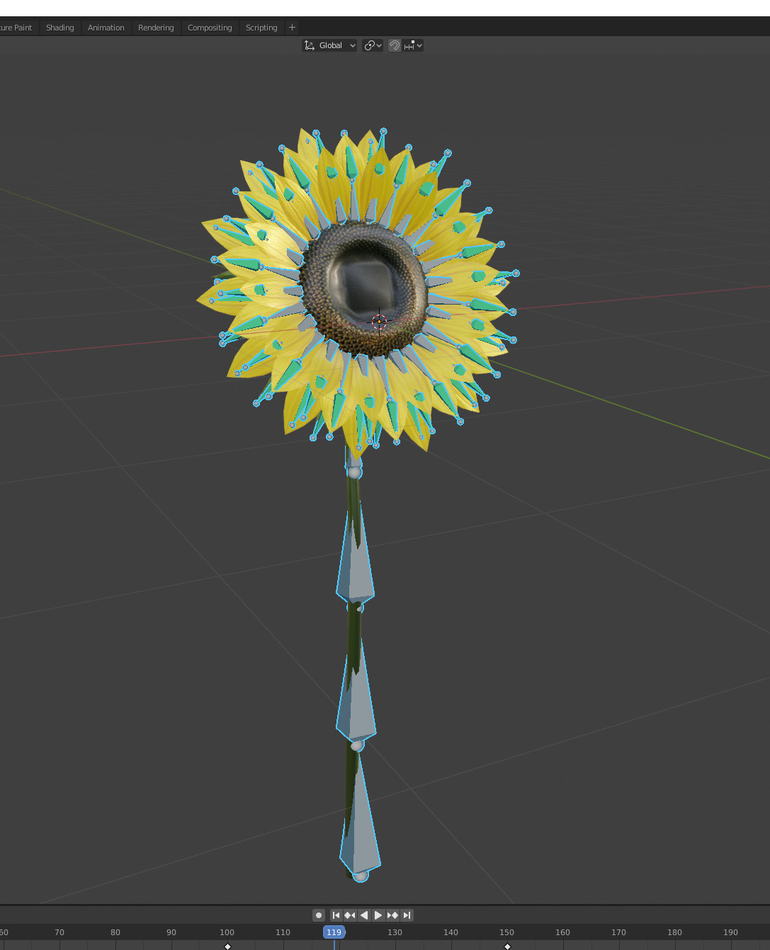 ArtStation - sunflower | Game Assets