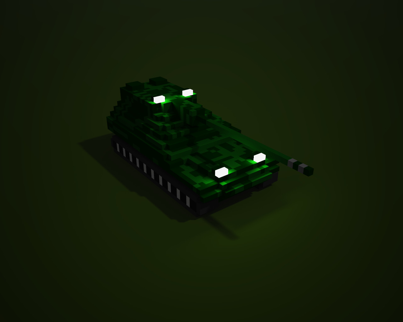 ArtStation - voxel tank 3 | Game Assets