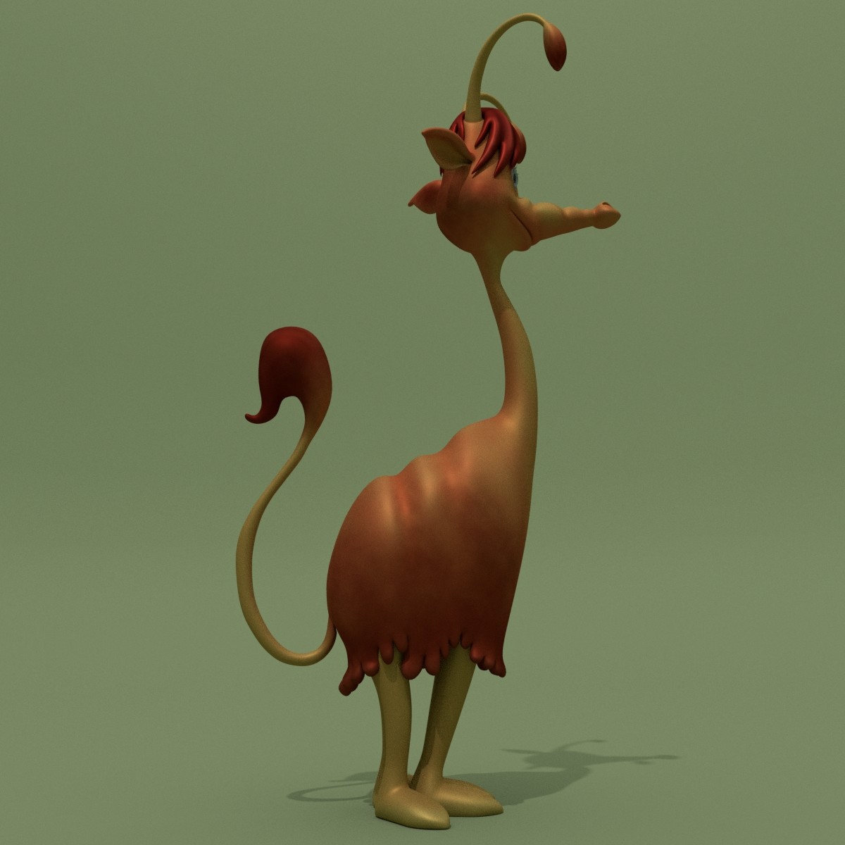 ArtStation - Alien Lama Jessica | Resources