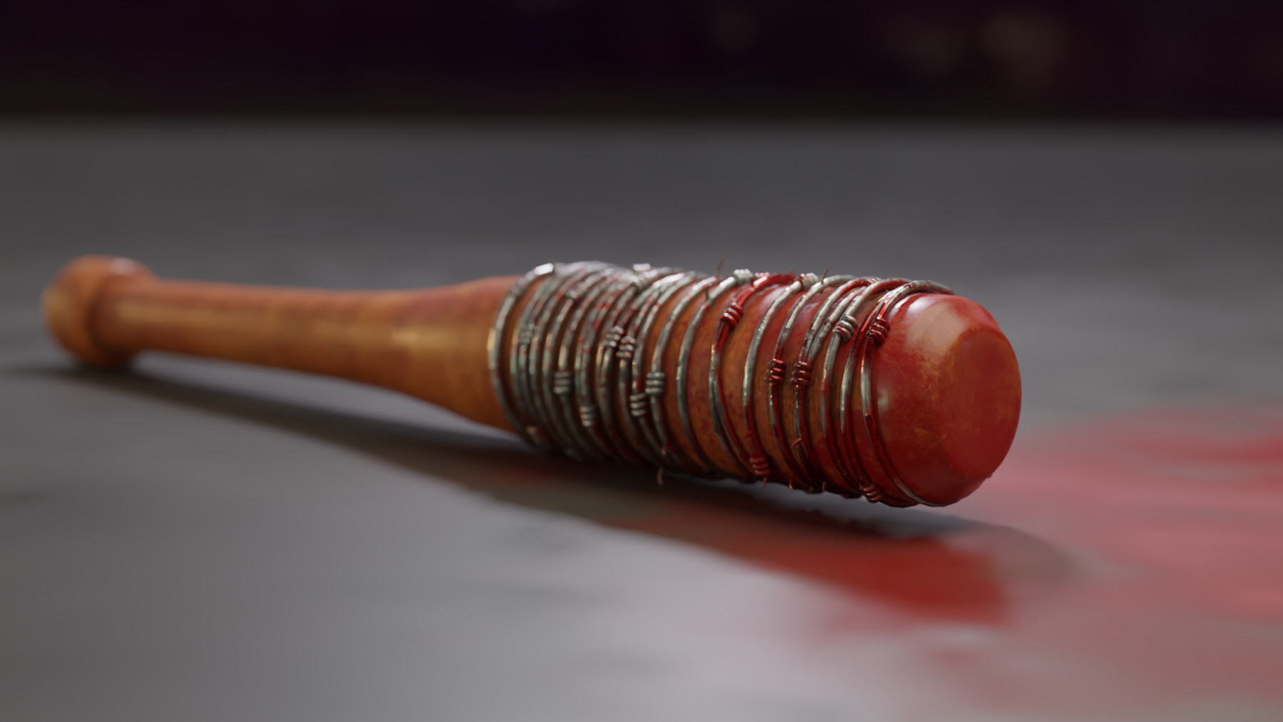 ArtStation - Negan Bat Lucille | Game Assets