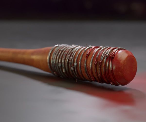 ArtStation - Negan Bat Lucille | Game Assets